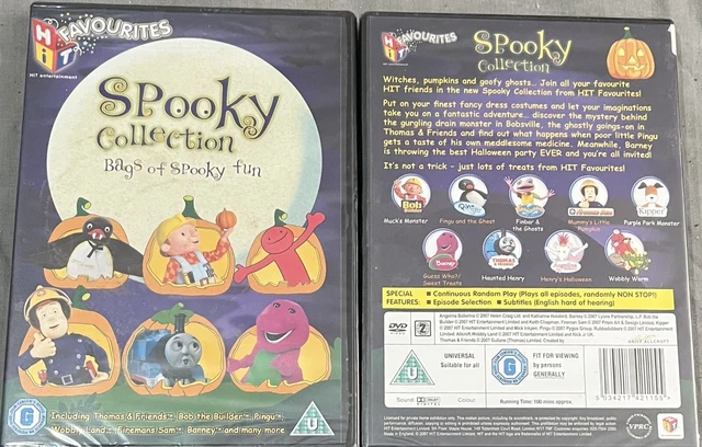 HIT FAVOURITES - Spooky Collection New Sealed Reg 2uk Rated U - kids ...