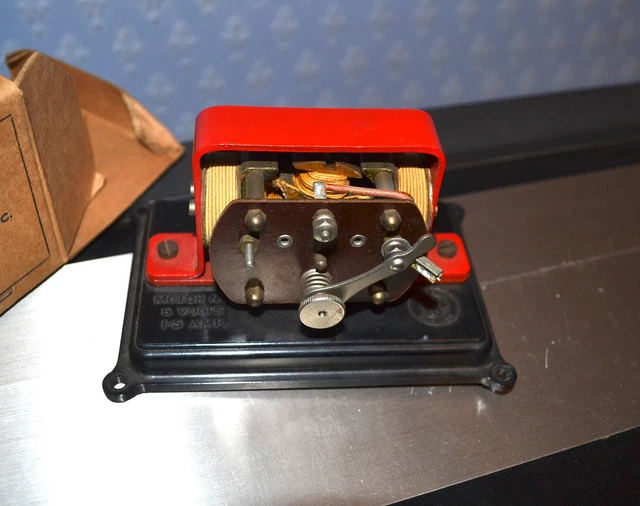 VINTAGE SEL ELECTRIC motor 6-8 Volts AC/DC model 1261 boxed perfect ...