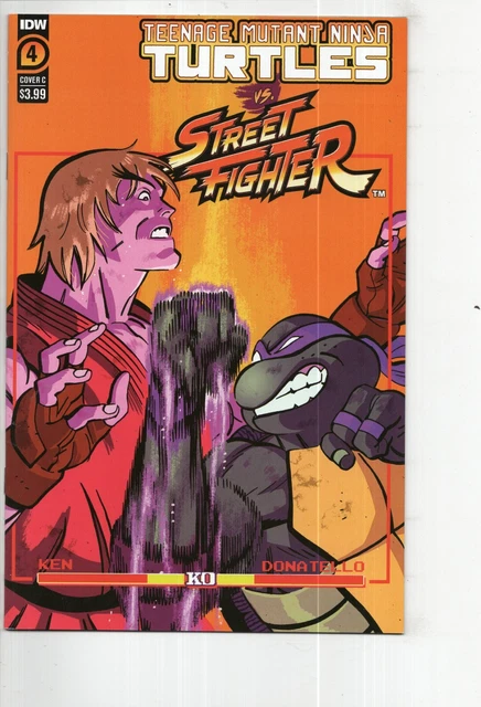 TEENAGE MUTANT NINJA Turtles vs. Street Fighter 4 NM Variant Cover C £0 ...