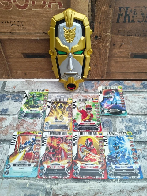 POWER RANGERS MEGAFORCE Gosei Morpher and 8 Cards £18.95 - PicClick UK