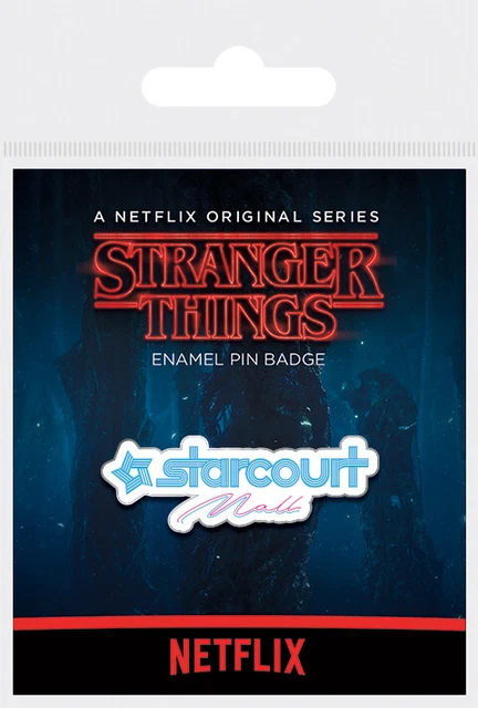 STRANGER THINGS PIN Abzeichen Netflix Hawkins Polizei Schaufeln Ahoy ...