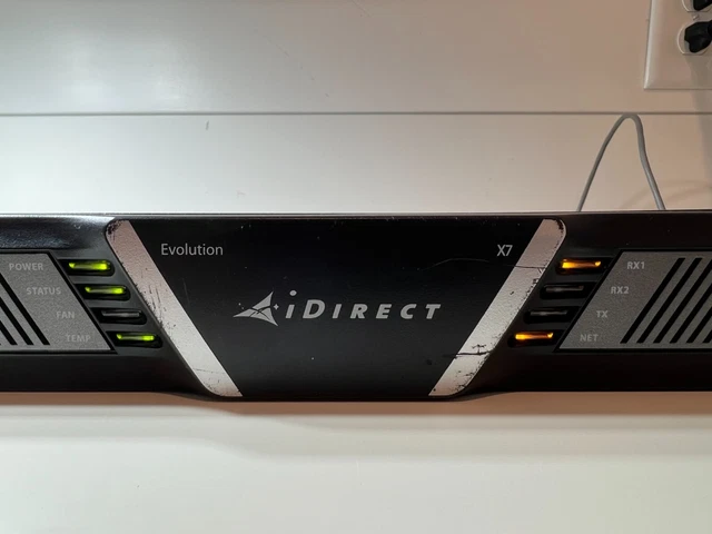IDIRECT EVOLUTION X7 Satellite Router E0001239-0004 Rev 0L DC $499.00 ...
