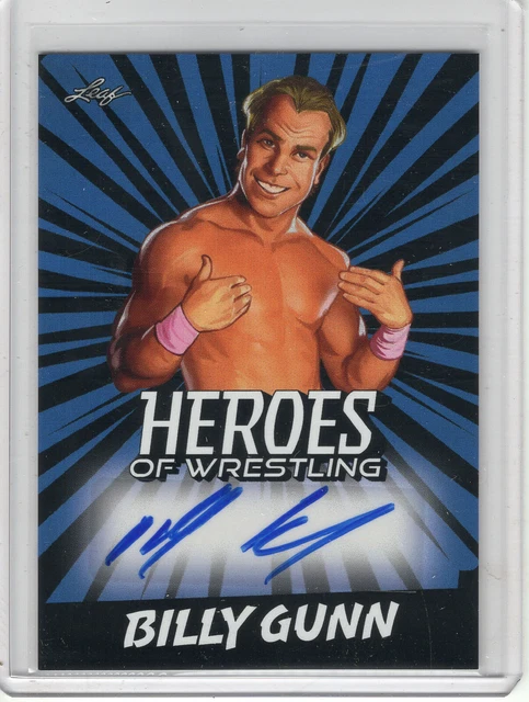 2023 LEAF WRESTLING Heroes Billy Gunn Auto #Babg1 *Blue* $5.50 - PicClick