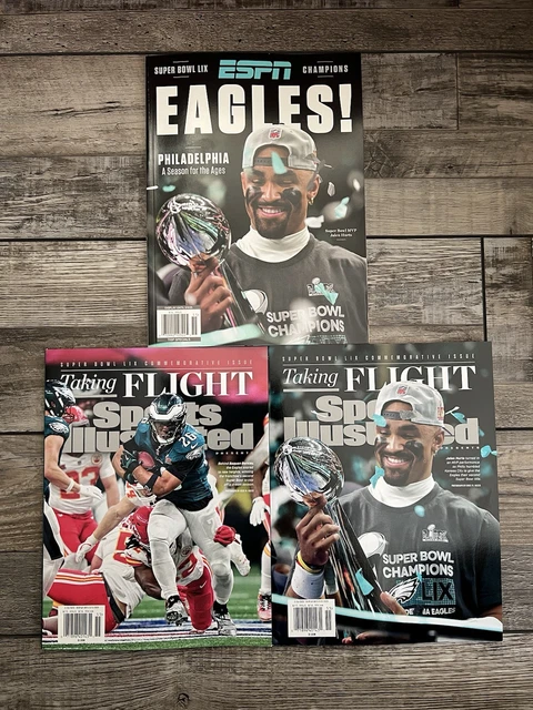 PHILADELPHIA EAGLES SUPER Bowl LIX Magazines Sports Illustrated ESPN ...