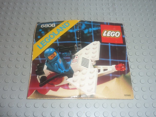 LEGO NOTICE DE Montage Instruction Espace / Space Set 6808-1: Galaxy ...