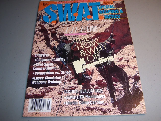 SWAT SURVIVAL WEAPONS and Tactics Magazine November 1990 Volume 9 ...