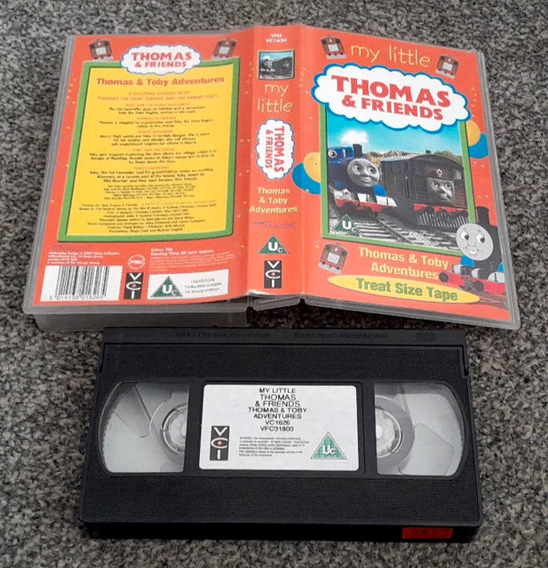 MY LITTLE THOMAS & Friends Thomas & Toby Adventures Pal Vhs Video Kids ...
