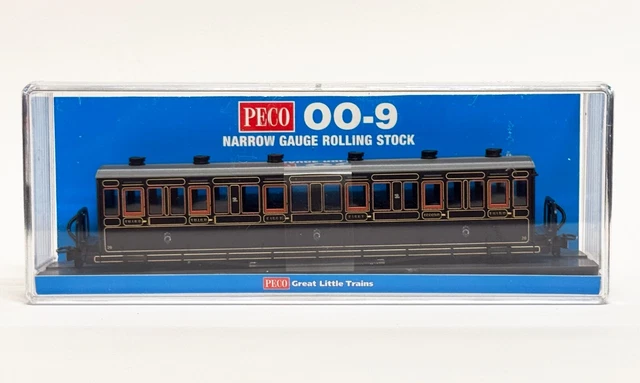 PECO FR LONG "Bowsider" Bogie Coach Victorian Livery No 20 - Ref No GR-620B £45.00 - PicClick UK