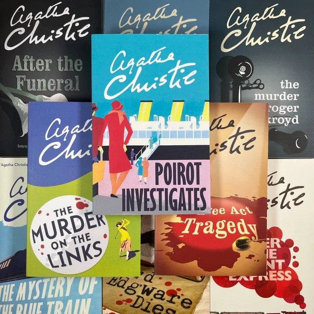 AGATHA CHRISTIE HERCULE Poirot Miss Marple Paperback Set Build Your Own ...