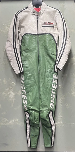 VINTAGE BIKE LEATHERS Dainese Unisex 70s ? 1P Suit Evo Classic Retro ...