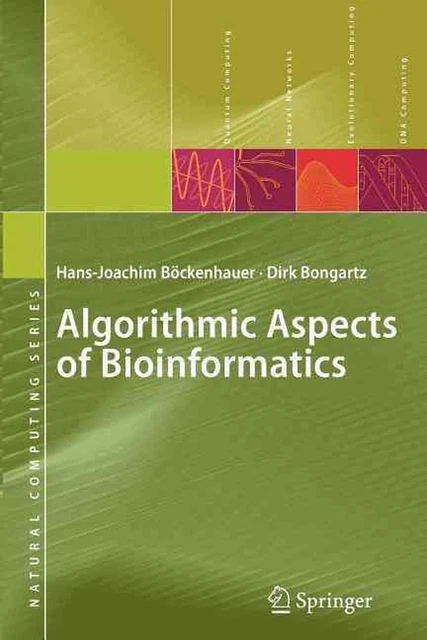 ALGORITHMIC ASPECTS OF Bioinformatics by Dirk Bongartz (English) Paperback Book £62.99 - PicClick UK