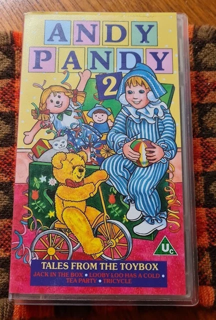 ANDY PANDY 2 - Tales From The Toybox Vhs Tape Bbcv4361 £21.51 - PicClick UK
