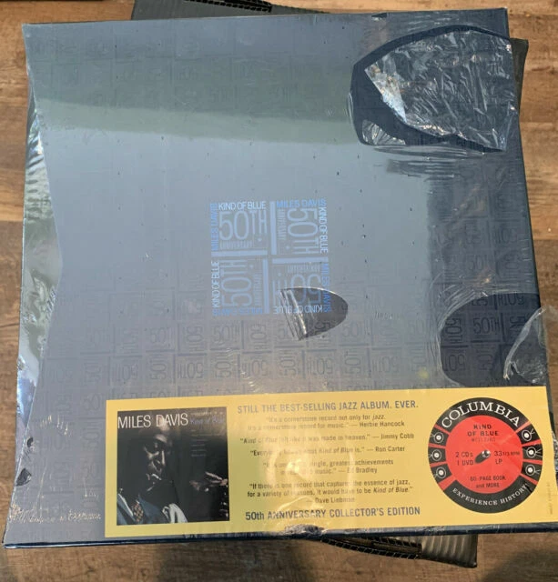 MILES DAVIS KIND Of Blue Deluxe 50th Anniversary 2CD+ DVD+ 180g VINYL ...