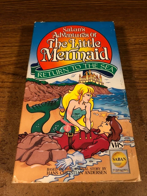 SABAN ADVENTURES OF the Little Mermaid VHS Song of the Sea Witch Vol 5 ...