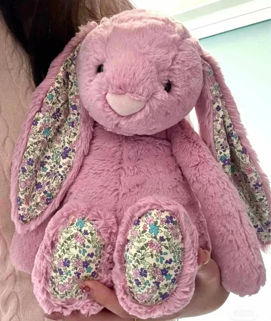 BLOSSOM TULIP PINK Bunny RABBIT Ideal Soft Sweet Stuffed Plush Toy Gift £24.85 - PicClick UK
