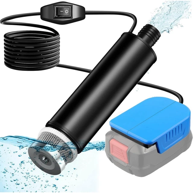 CORDLESS OIL WATER Pump Sump Transfer Pump for Bosch 18V PBA Gardena ...