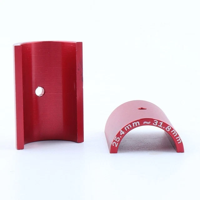 2X ALUMINUM BICYCLE Bike Handlebar-Bar Shim Spacer Stem Reducer 25.4mm ...