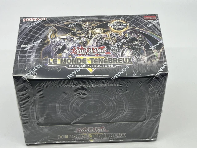 YU-GI-OH! DISPLAY DE 8 Decks de structure Le Monde ténébreux (2022),FR ...