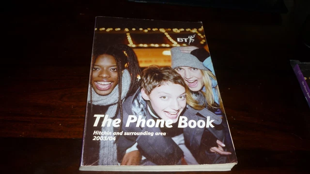 BT THE PHONE Book Hitchin, & surrounding Area, 2003/04 £4.99 - PicClick UK