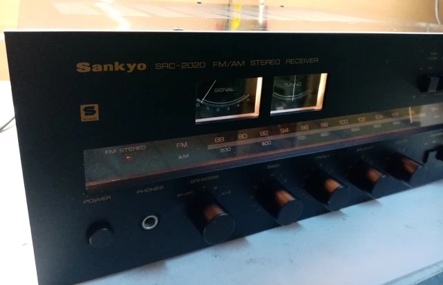 SANKYO SRC-2020 CLASSIC Vintage FM/AM Stereo Amplifier Receiver EUR 175,00 - PicClick IT