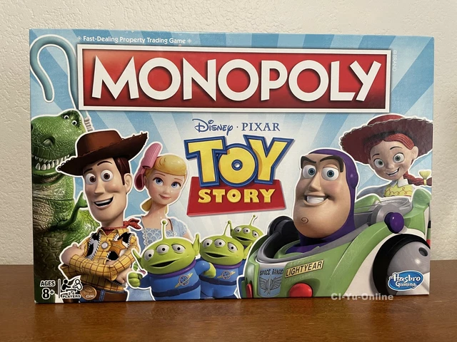 MONOPOLY DISNEY PIXAR Toy Story Board Game Family and Kids £14.20 ...