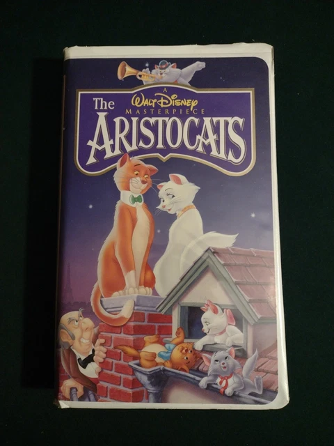 THE ARISTOCATS (VHS, 1996 Clamshell) Walt Disney Masterpiece Collection 2529 £3.86 - PicClick UK
