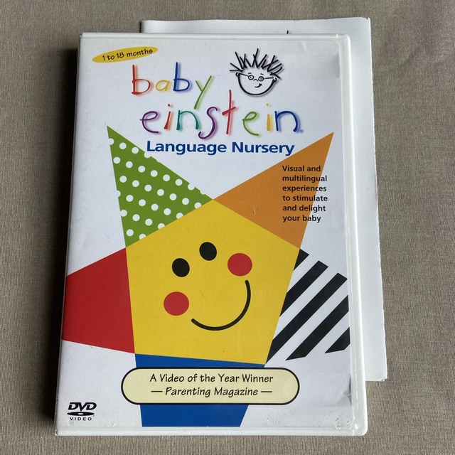 WALT DISNEY BABY Einstein: Language Nursery (DVD 2002 + Guides) 1-18 ...