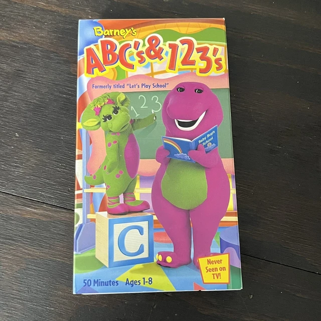 BARNEY - BARNEYS ABCs And 123s (VHS, 2000) £7.39 - PicClick UK