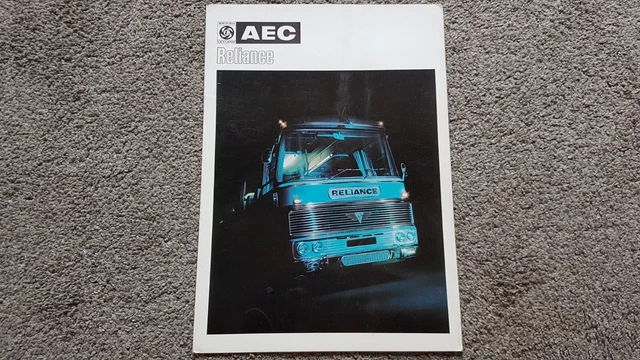 AEC RELIANCE BUS Coach Sales Brochure 1968 £34.95 - PicClick UK