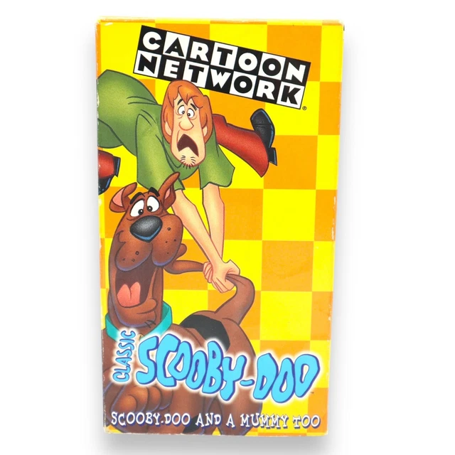 CLASSIC SCOOBY-DOO: SCOOBY-DOO and a Mummy Too VHS 1996 Cartoon Network ...