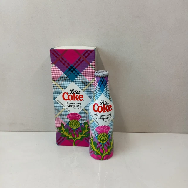 RARE HOMECOMING SCOTLAND 2014 Coca-Cola Diet Coke alu bottle and ltd ...