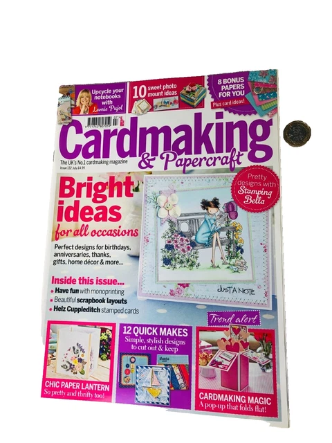 MAGAZINE CARD MAKING & Papercraft Craft Mag Issue 132 July nfb £7.89 ...
