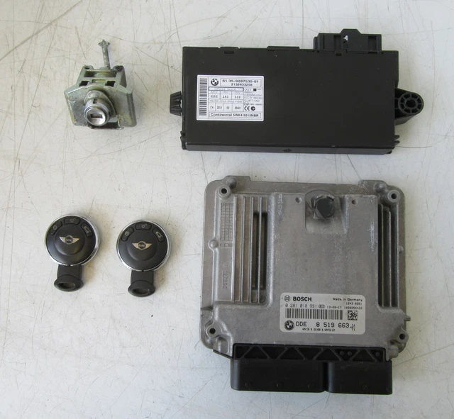 GENUINE MINI ECU Lockset R56 LCI One D 2013 N47 Diesel Manual DSC ...