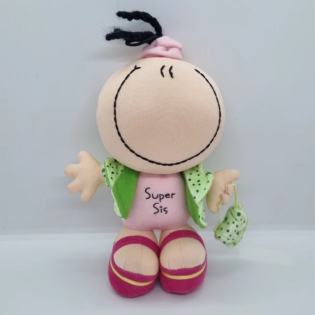 RUSS BERRIE BUBBLEGUM Bods Super Sis Plush £7.99 - PicClick UK