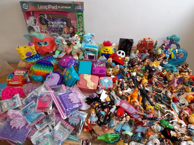 CHILDRENS TOY JOB Lot Bundle, Carboot, Resale DISNEY Figures Furby ...