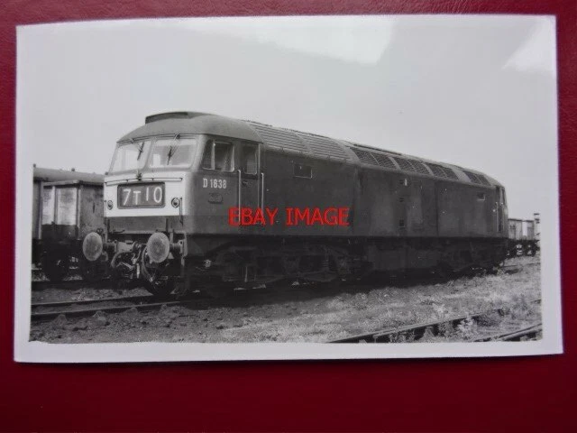 PHOTO BR Class 47 Loco No D1638 Br 47054 £2.00 - PicClick UK