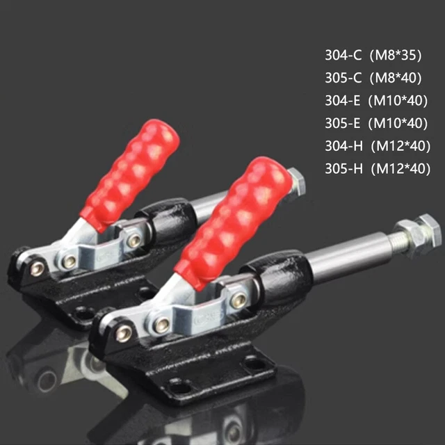 PULL PUSH ACTION Toggle Clamp 230kg Holding Capacity 32mm Stroke Quick ...