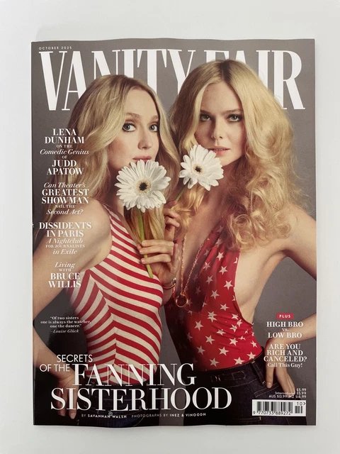 VANITY FAIR UK: October 2025 Dakota & Elle Fanning £5.43 - PicClick UK