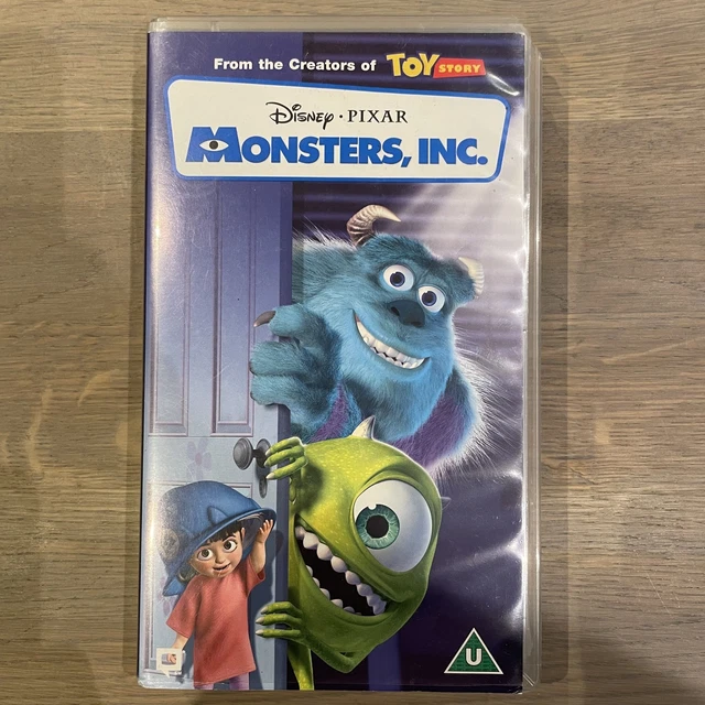 DISNEY PIXAR MONSTERS Inc VHS Tape EUR 5,54 - PicClick IT