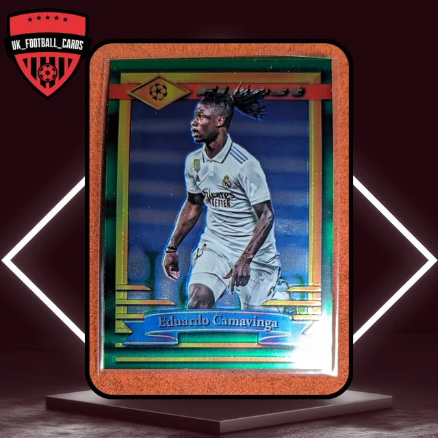 EDUARDO CAMAVINGA REAL Madrid Topps UEFA Finest Flashbacks 2022-23 #46 ...