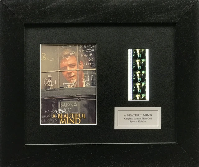 A BEAUTIFUL MIND Russell Crowe Original 35mm Film Memorabilia + COA £34 ...