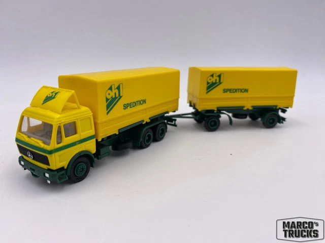 HERPA MB MERCEDES NG rimorchio ponte intercambiabile ""Ohl Spedition"" 1:87/HL18523 EUR 18,90 ...