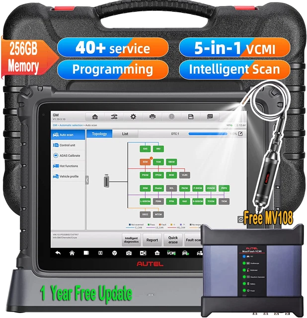 AUTEL MAXISYS ULTRA Car OBD2 Diagnostic Scanner Programming & Coding ...