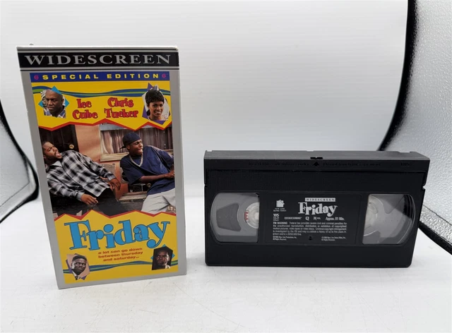 FRIDAY SPECIAL EDITION Widescreen Vhs Tape Ice Cube Chris Tucker £8.11 ...