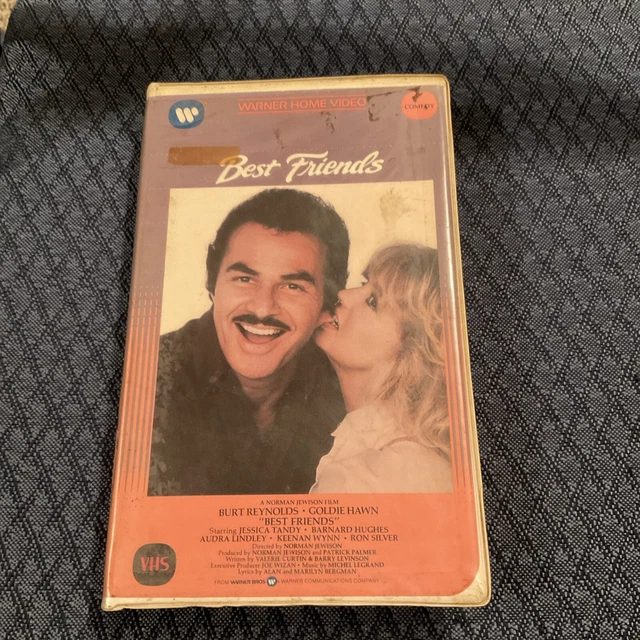 BEST FRIENDS - VHS Black Clamshell - Burt Reynolds - Goldie Hawn ...