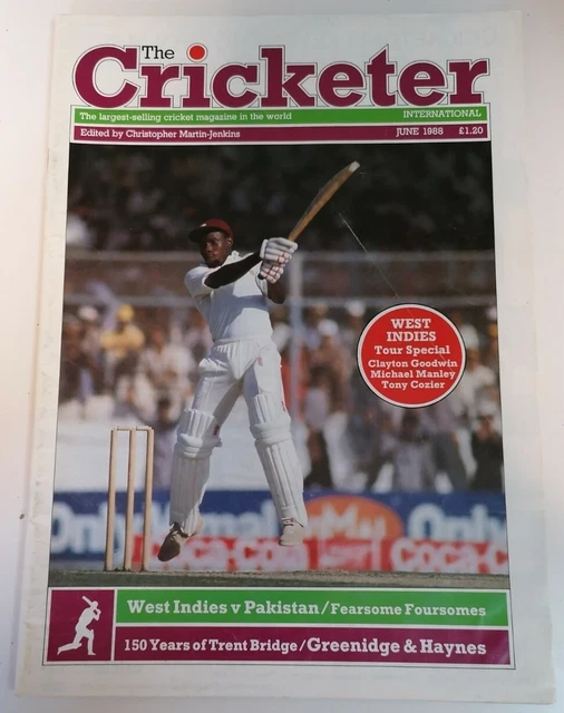 MAGAZINE - VINTAGE Sports The Cricketer International Cricket Magazine ...
