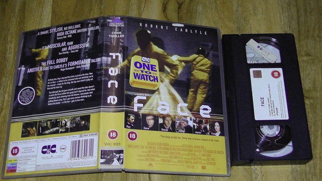 FACE VHS VIDEO Tape Big Box Ex Rental CIC Paramount Universal £4.99 ...