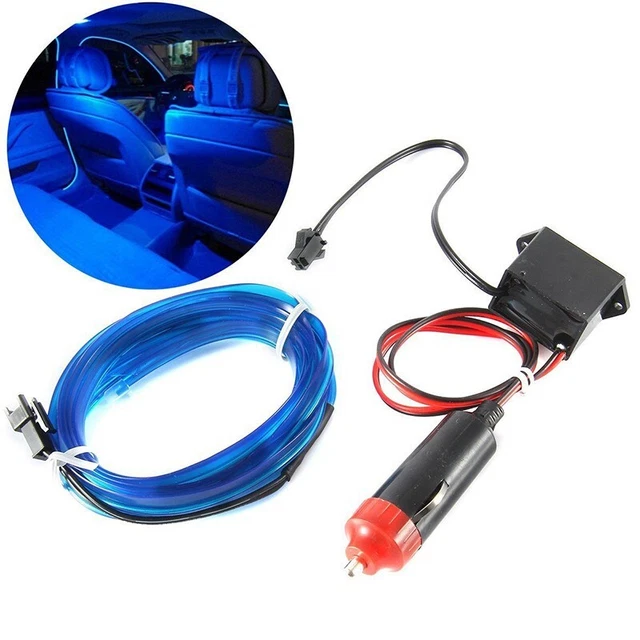 LUMI RE VOITURE DOUX D coratif Fil Flexible Garniture Bleu D cor Lampes EUR 9,89 - PicClick IT