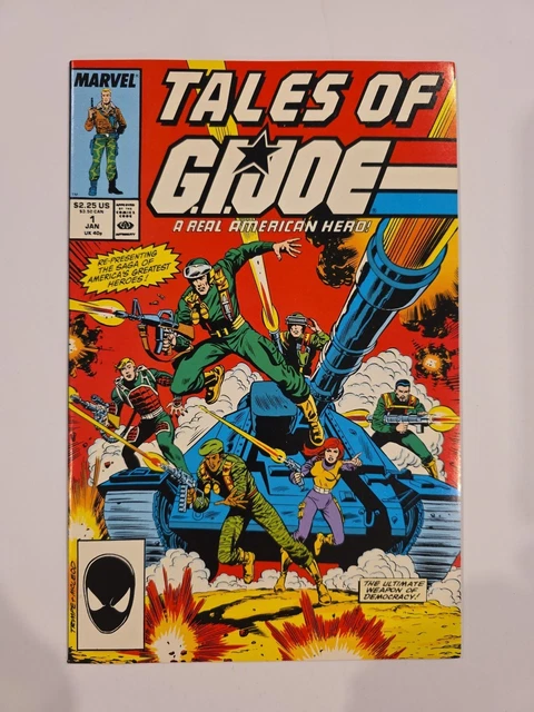 TALES OF GI JOE #1 HI-GRADE 🔑🔑 1987 A Real American Hero MARVEL COMICS ...
