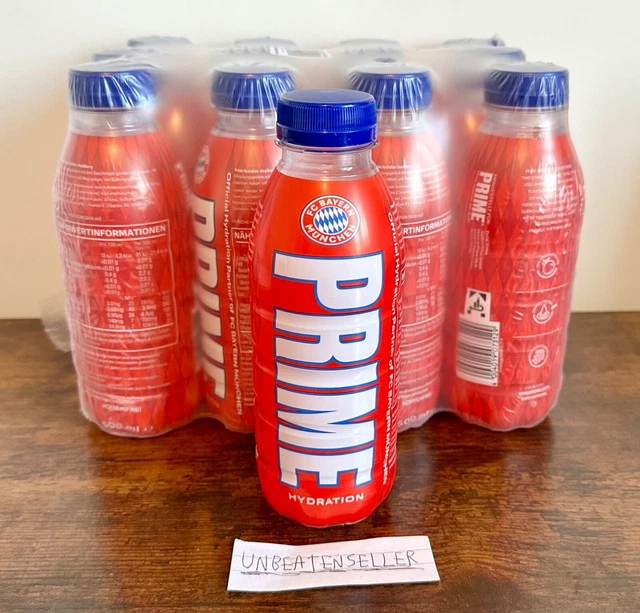 PRIME HYDRATION DRINK By Logan Paul,KSI - Bayern Munich x 1 Bottle *IN ...